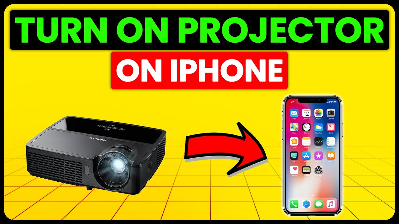 How To Turn On Projector On iPhone (How To Display/Screen Mirror iPhone ...