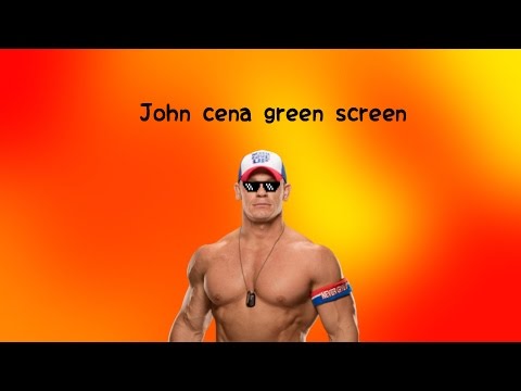 John cena green screen - YouTube