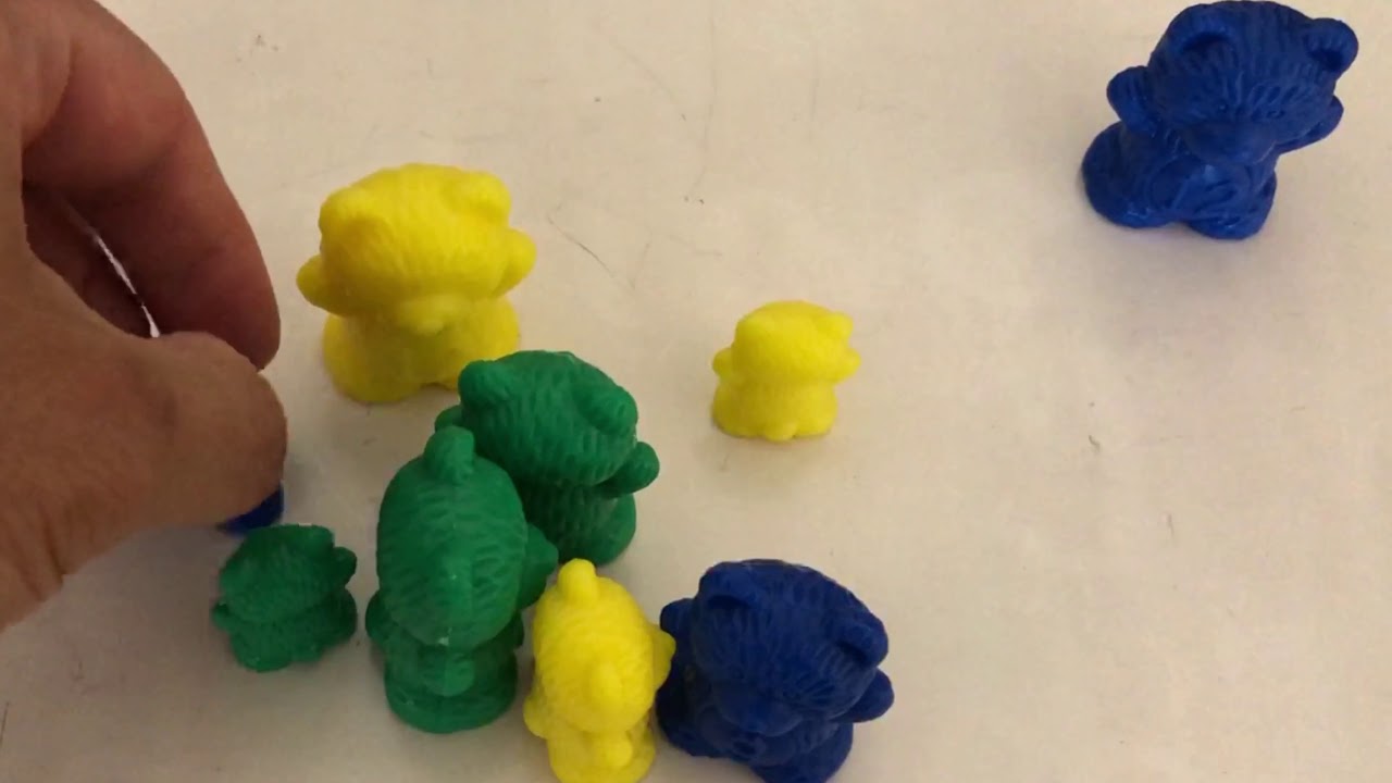 Math: Sorting "Teddy Bears" - YouTube