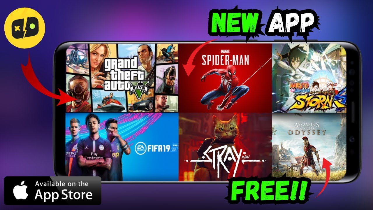 😱 I Played All "AAA" Games In One Emulator l Unlimited Time Cloud ...