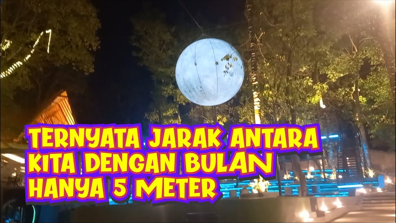 Tempat Wisata Ekstrem di Jogja, Foto dengan Jarak 5 Meter dari Bulan ...