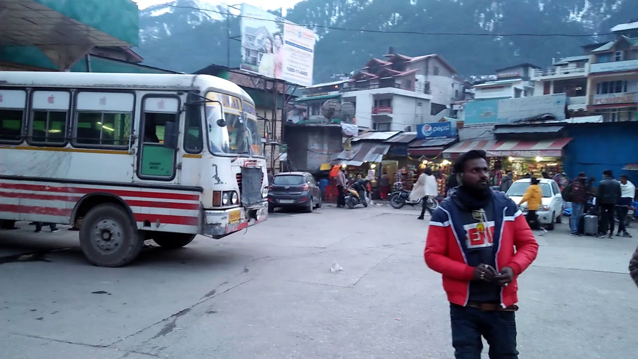 Manali HRTC (ISBT) Bus Stand 31December - YouTube
