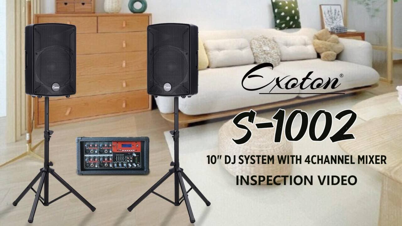 EXOTON S-1002 Inspection Video | Unboxing My Latest Audio Gear! - YouTube