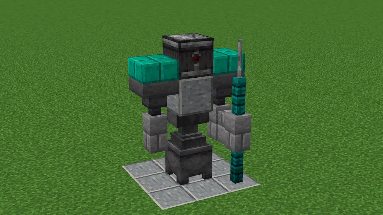 how to make guard in minecraft - YouTube