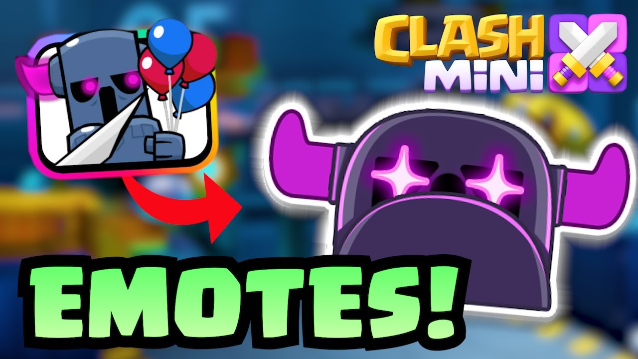 EMOTES but in Clash Mini!? - YouTube