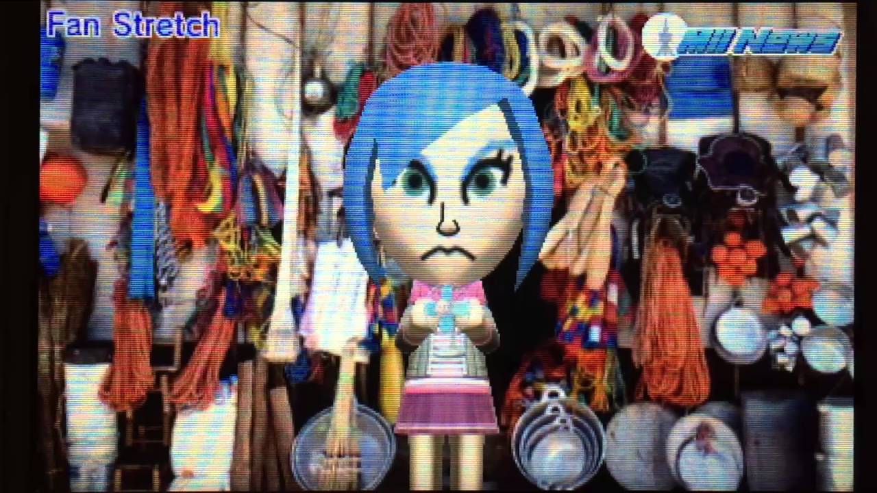 Fan Stretch | Mii News - YouTube