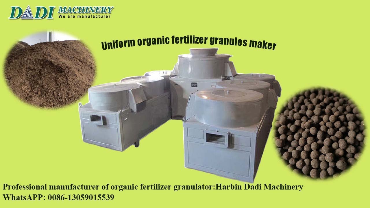 Compost Pellet Machine: Organic Fertilizer Granulator ( Ring Die New ...