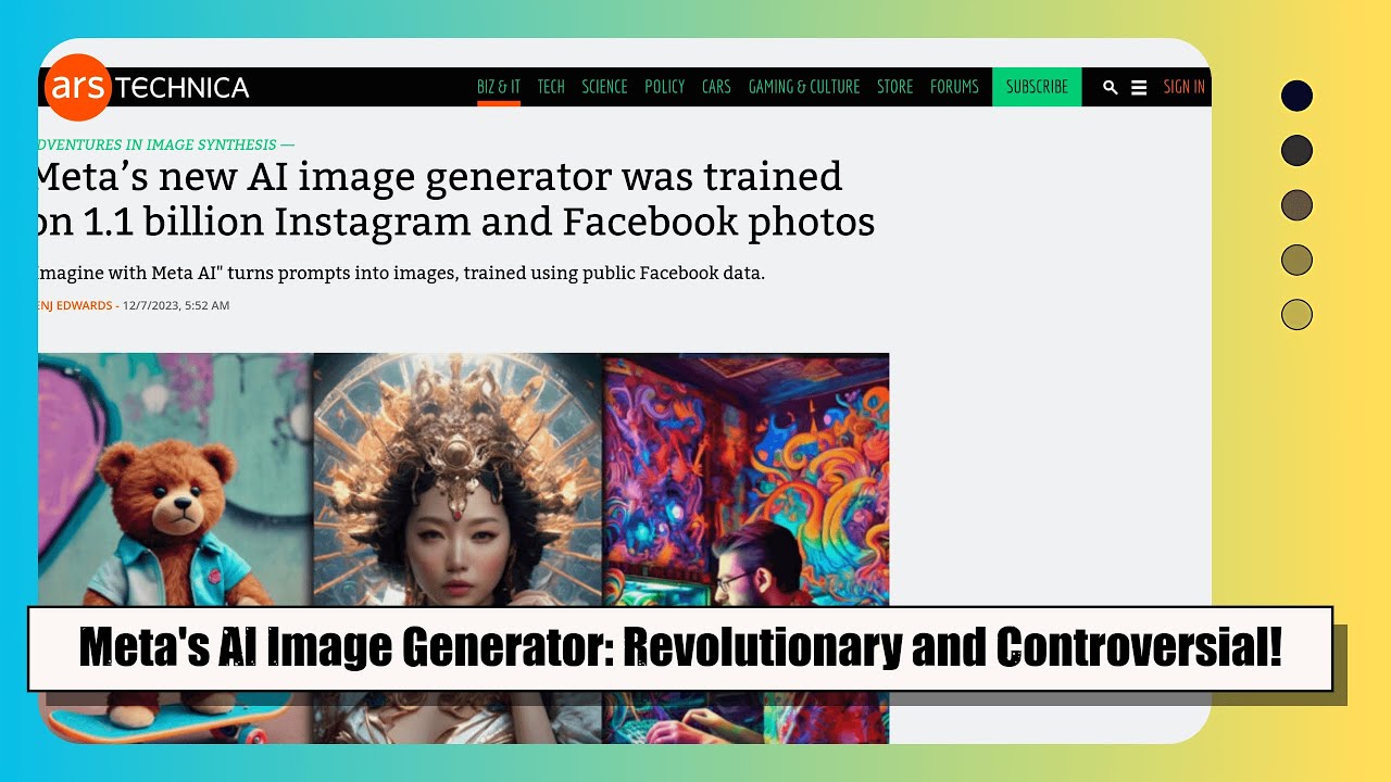 Meta's AI Image Generator: Trained on 1.1B Instagram and FB Photos ...