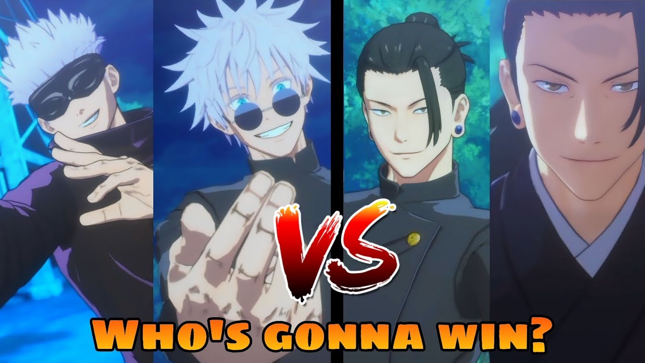 Gojo Satoru and Gojo (Student) vs Geto (Student) and Geto Suguru ...