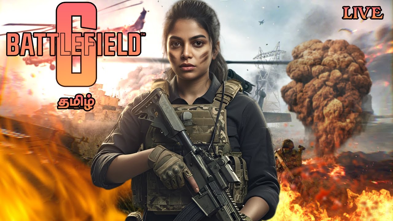 🔵Battlefield 6 FULL Gameplay | Tamil | Oru Kutti Cosplay Look 💓 - YouTube