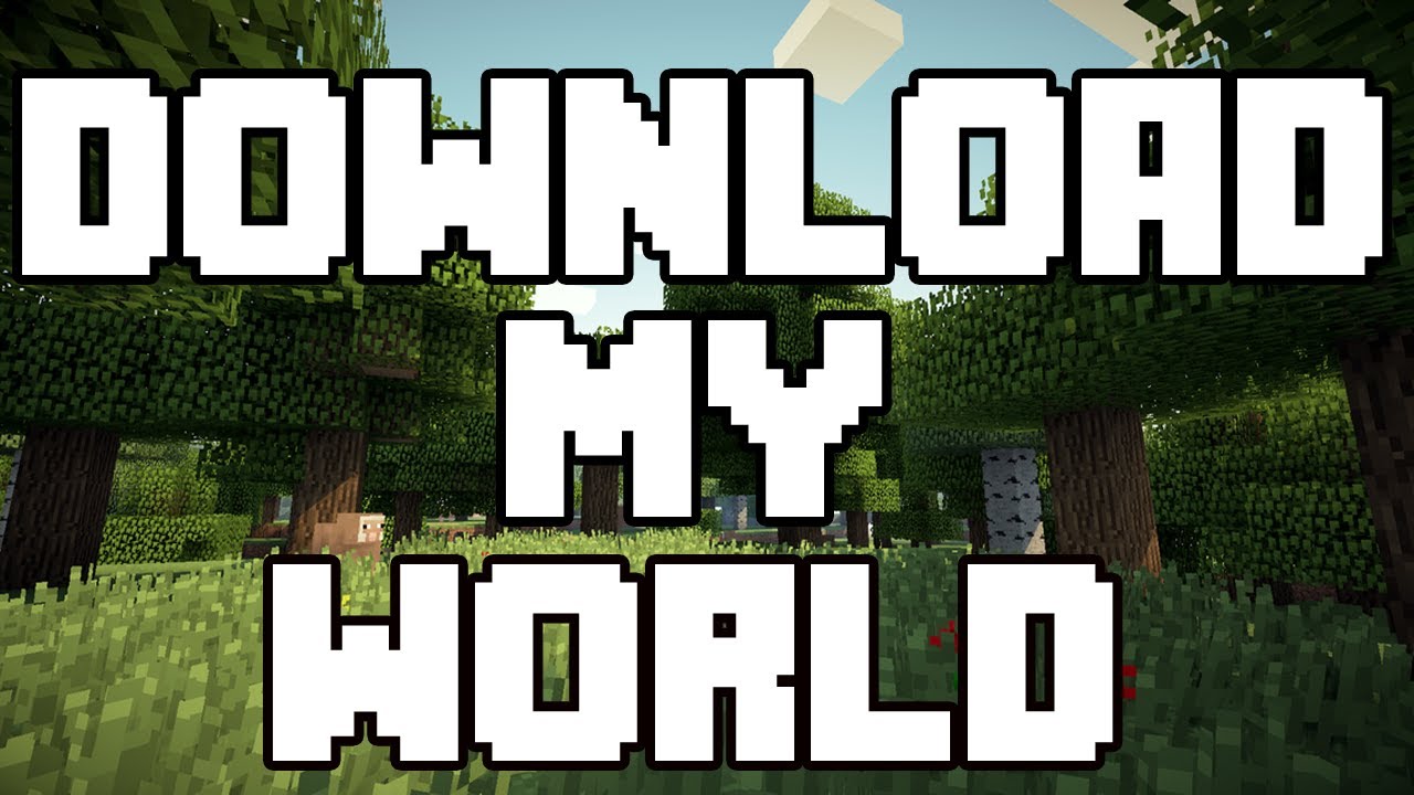 MCPE World Download!!! - YouTube