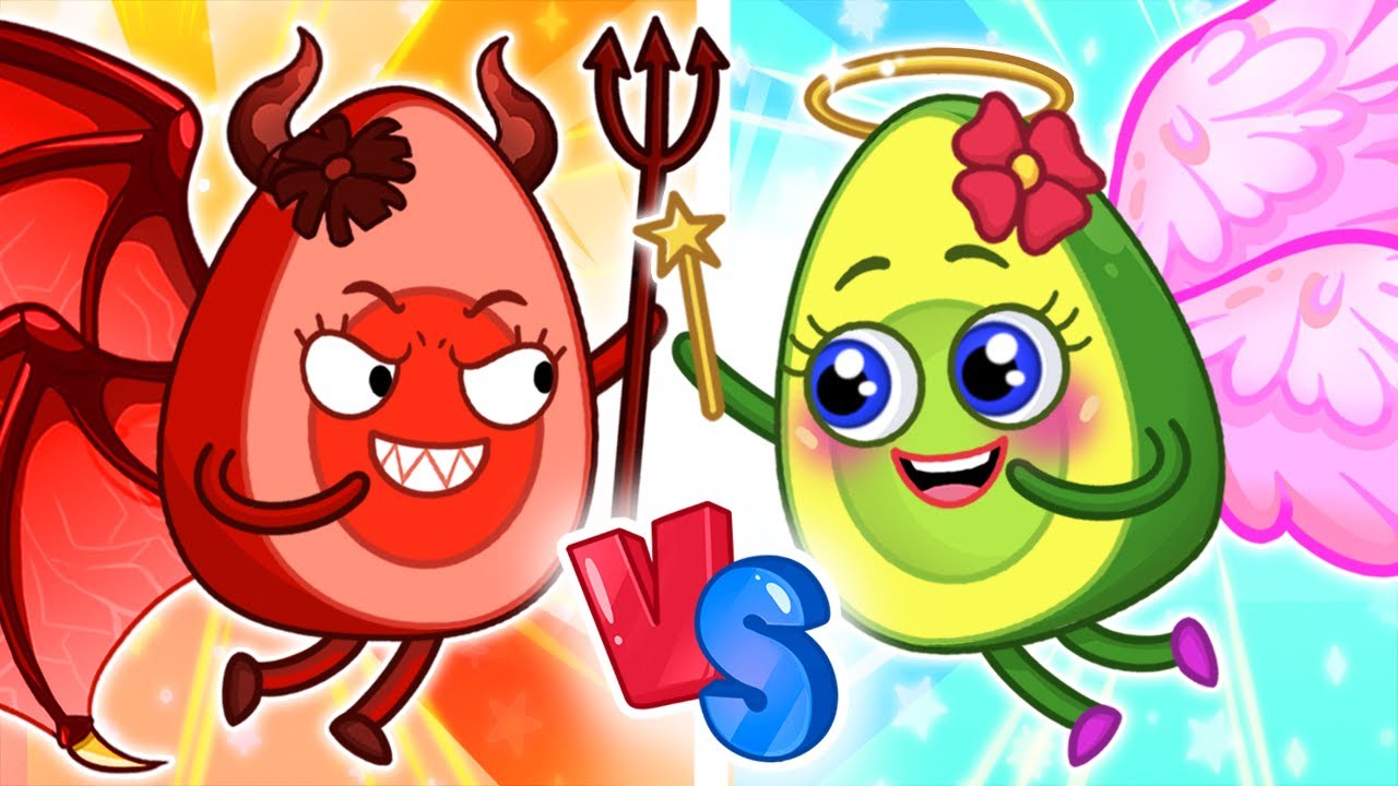 Angel😇 vs 😈Demon Mommy + More Baby Cartoon || Good Habits for Kids by ...