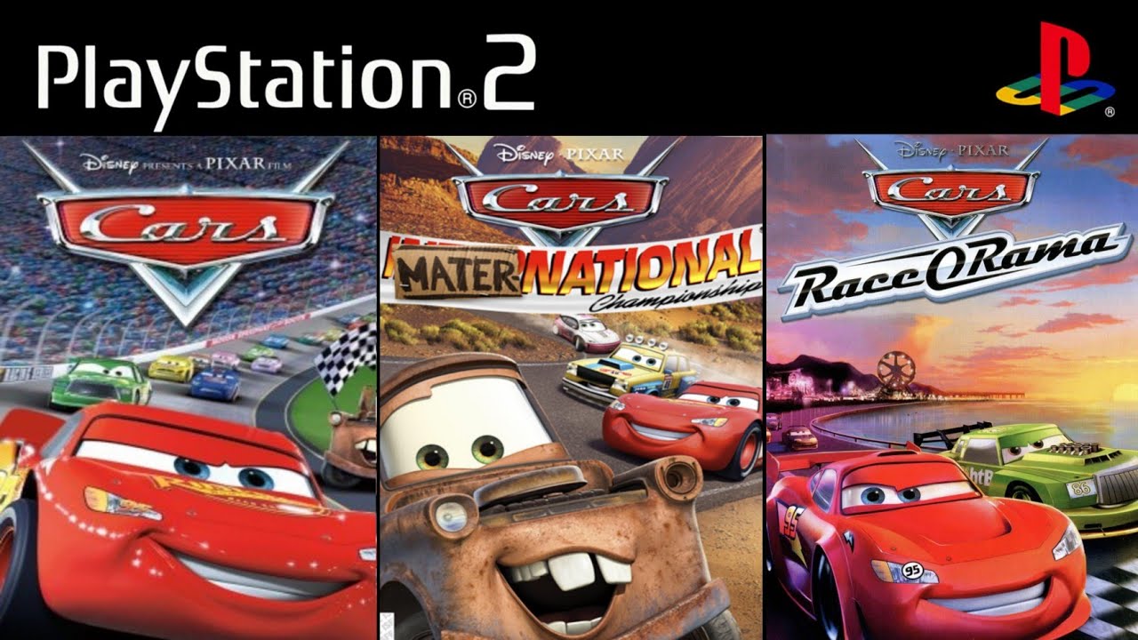 EVOLUCIÓN JUEGOS DE "CARS" PARA PS2 - YouTube