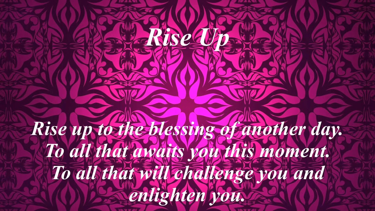Rise up by Tracey Golding - YouTube