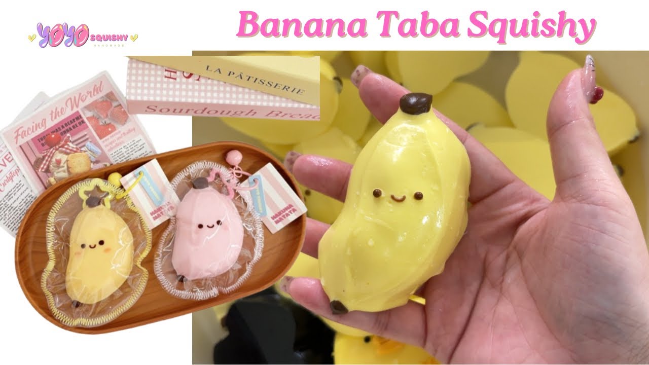 Making Banana Taba squishy with me!Handmade,Squishy Fun - YouTube