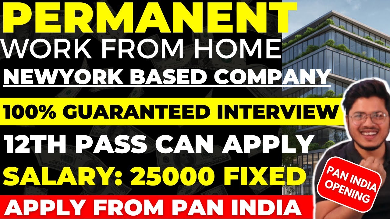 Best Work from home jobs for Students | 12th Pass Online jobs | Home ...
