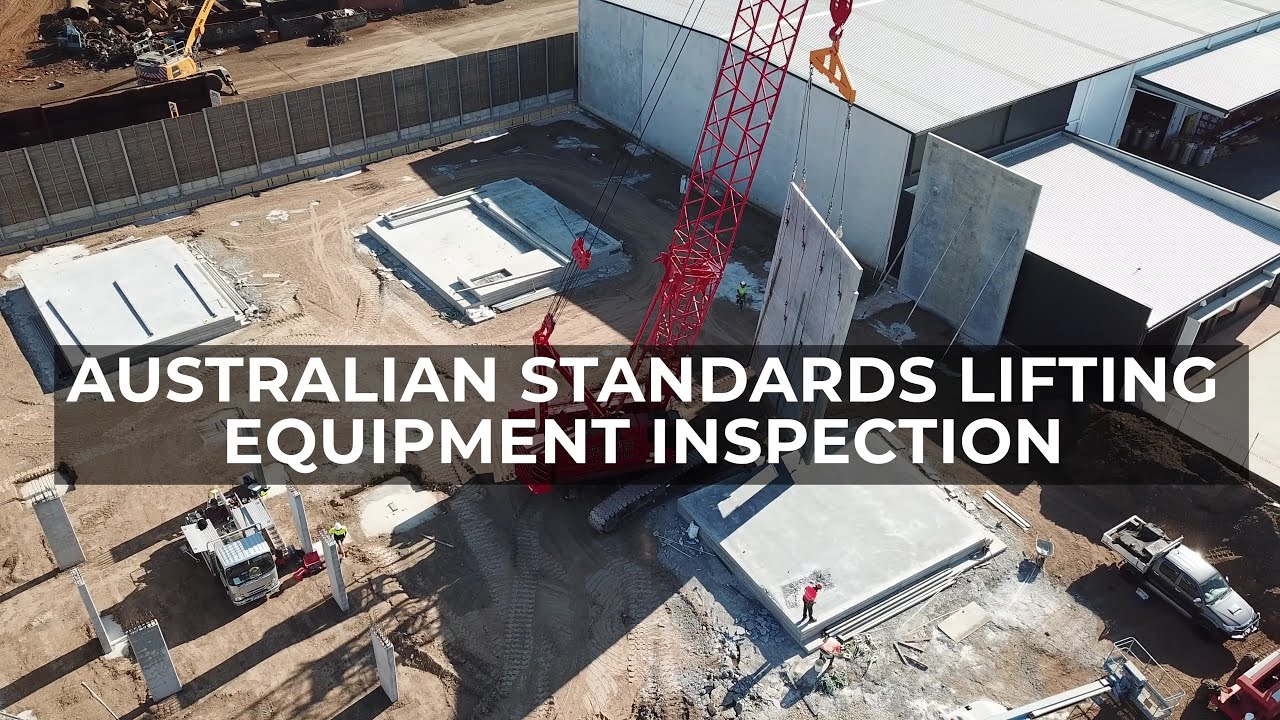 Australian standards lifting equipment inspection - YouTube