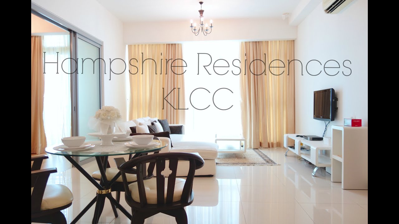 Hampshire Residences KLCC Luxury Condominium for Rent - YouTube