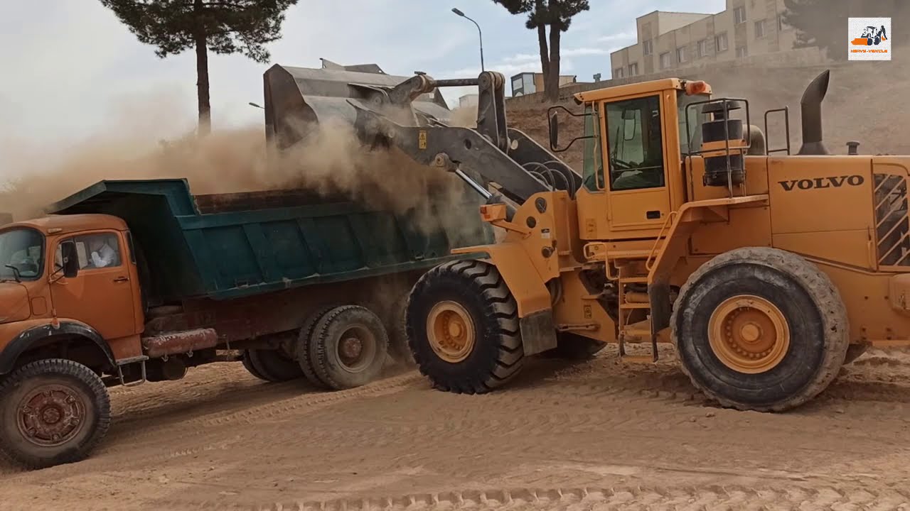Loading And Unloading Dump Trucks | Safety Truck Unloading Soil | Best ...