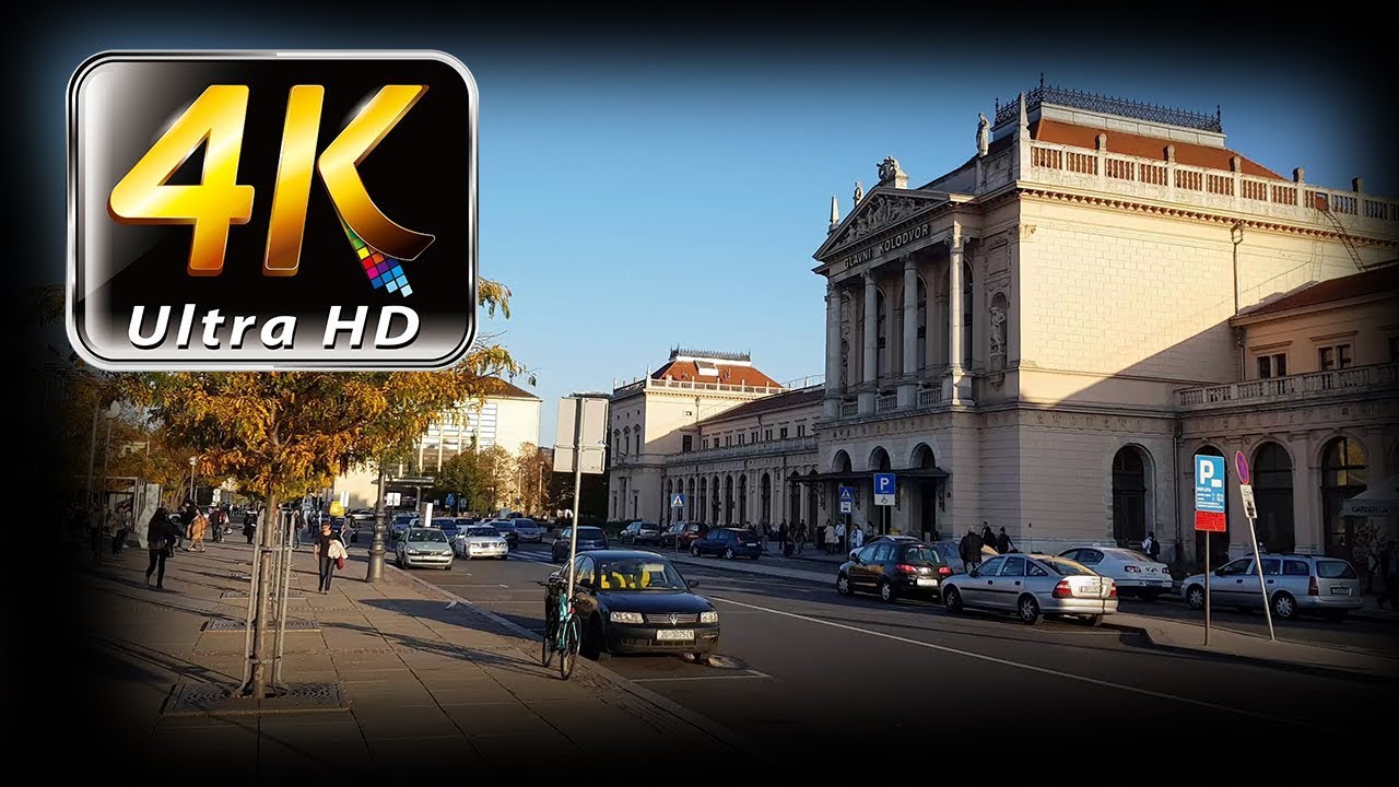One minute of Zagreb 4K - YouTube