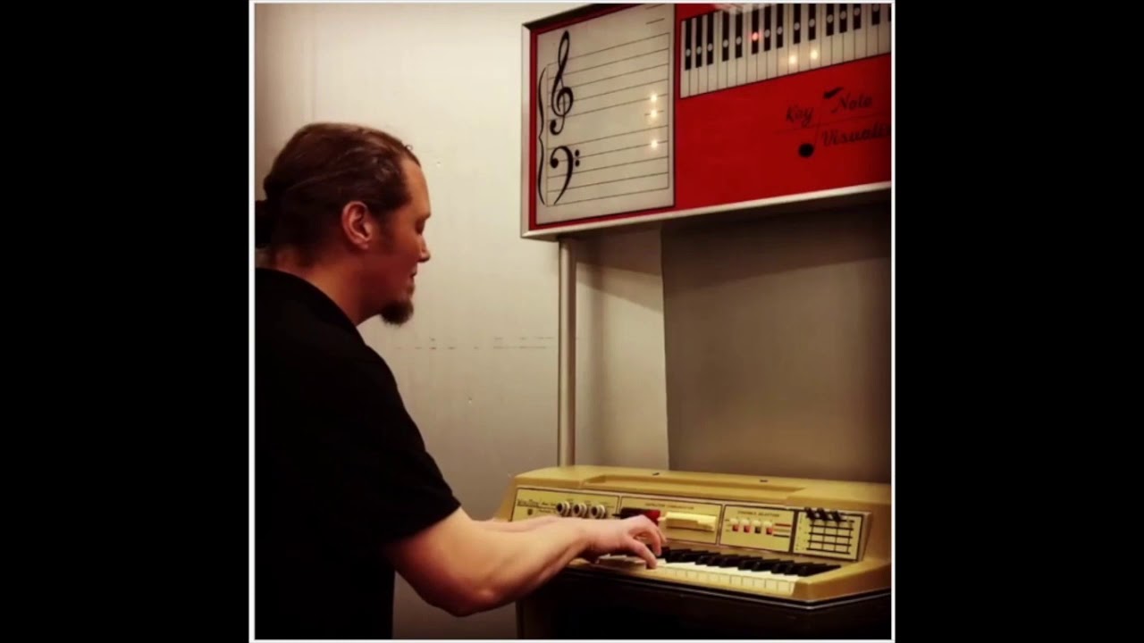 Wurlitzer 207 with Keynote Visualizer Demonstration - YouTube