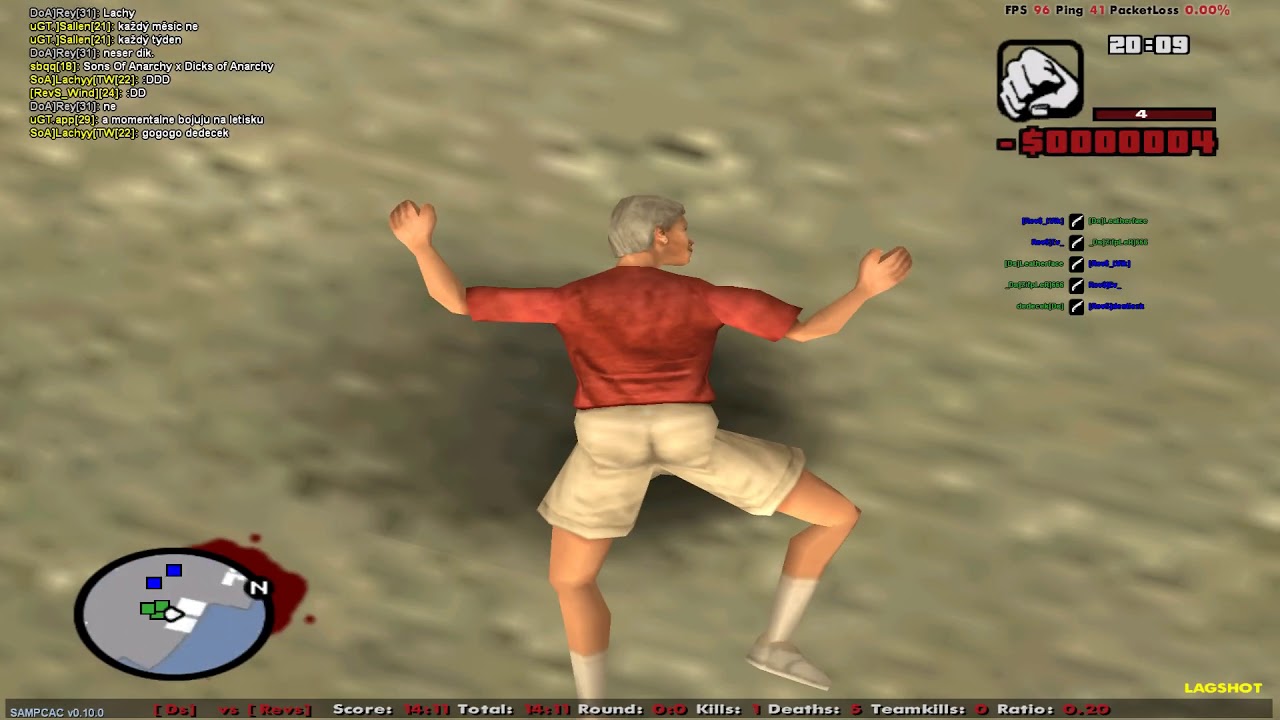 SAMP - [RevS] vs. [Ds] 1st. round - raw footage - YouTube