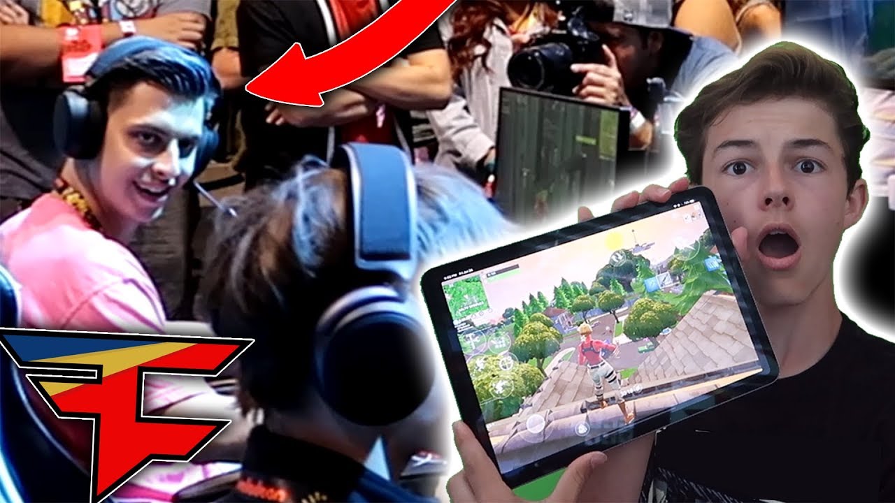 I Played Fortnite at VidCon... (ft. FaZe Cizzorz, Nick Eh 30) - YouTube