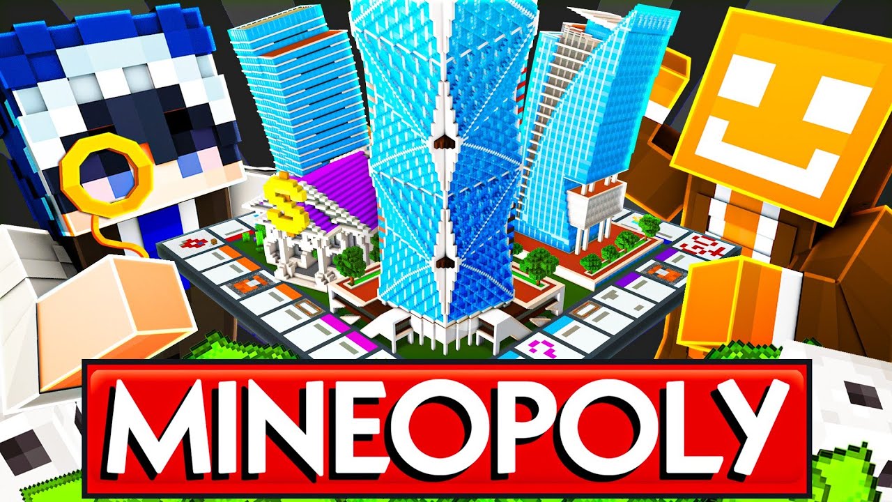 Wir haben MONOPOLY in MINECRAFT gespielt... - YouTube