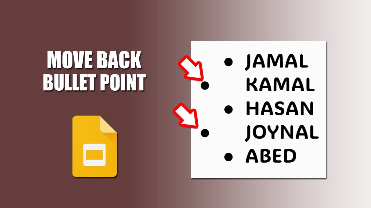 How To Move A Bullet Point Back In Google Slides YouTube how-to-move-a-bullet-point-back-in-google-slides-youtube
