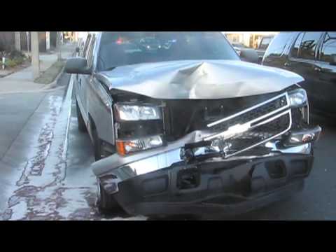 Crash causes van rollover - YouTube