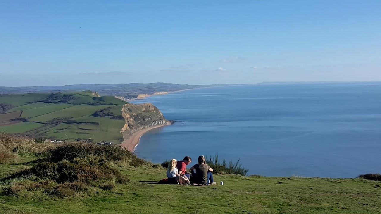 Summit of Golden Cap - YouTube