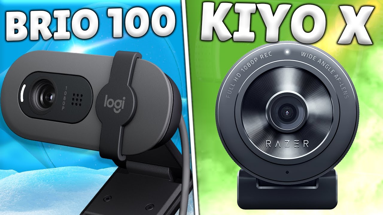 Logitech or Razer? Logitech Brio 100 vs Razer Kiyo X - YouTube