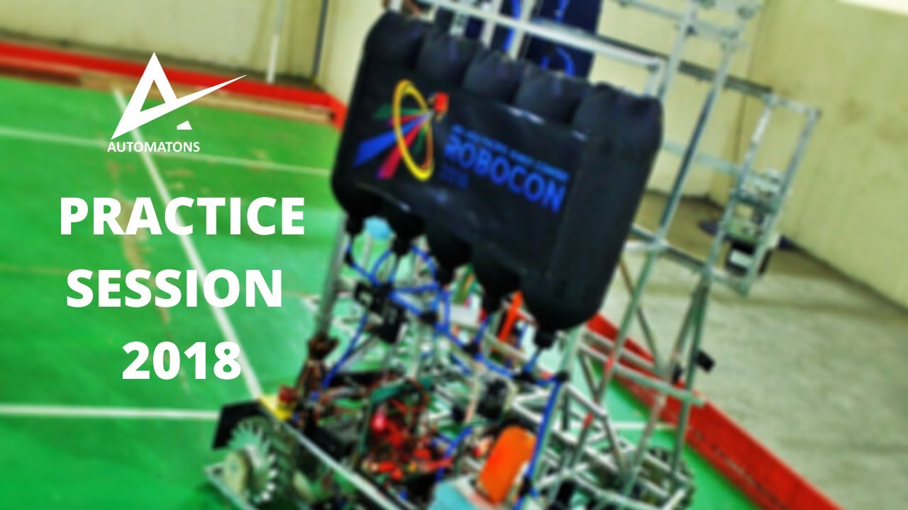 PRACTICE SESSION 2018 | ROBOCON 2018 - YouTube