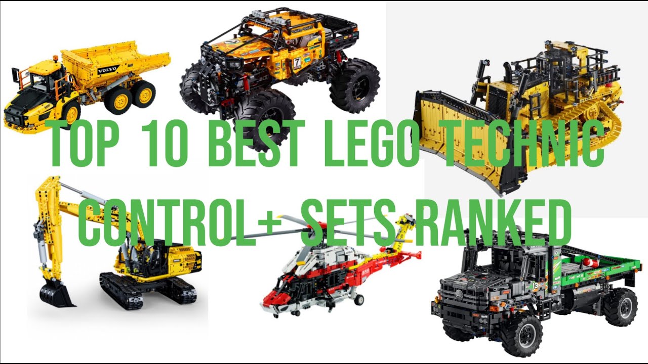 TOP 10 LEGO TECHNIC CONTROL+ SETS RANKED - YouTube