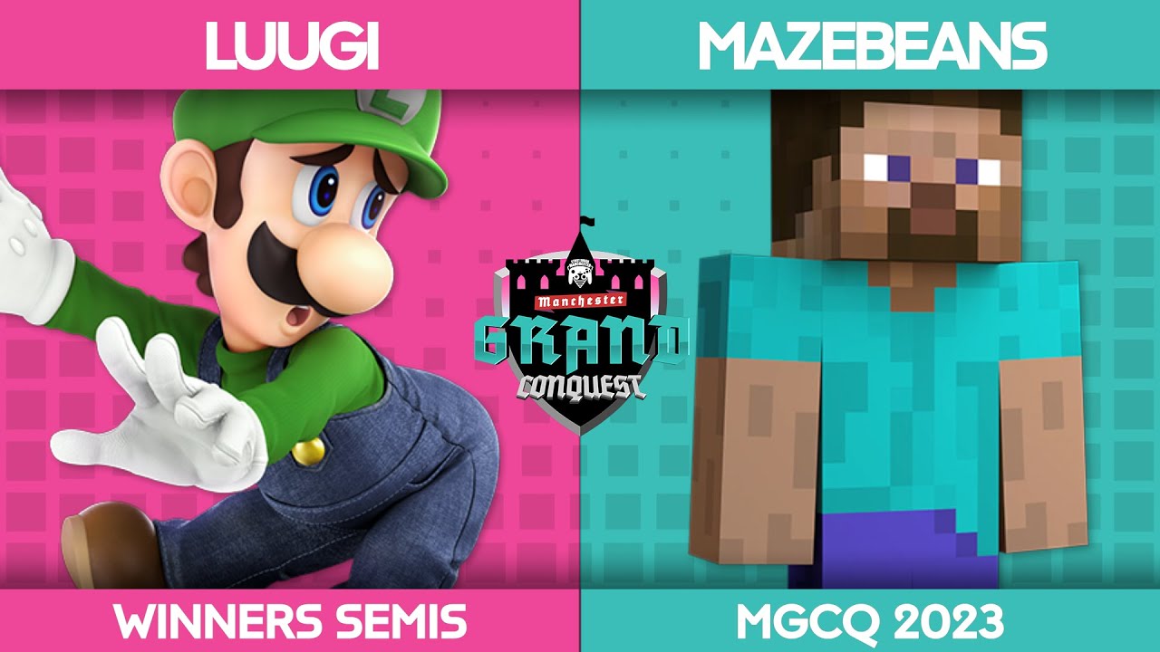 Manchester Grand Conquest - Luugi (Luigi) vs MazeBeans (Steve ...
