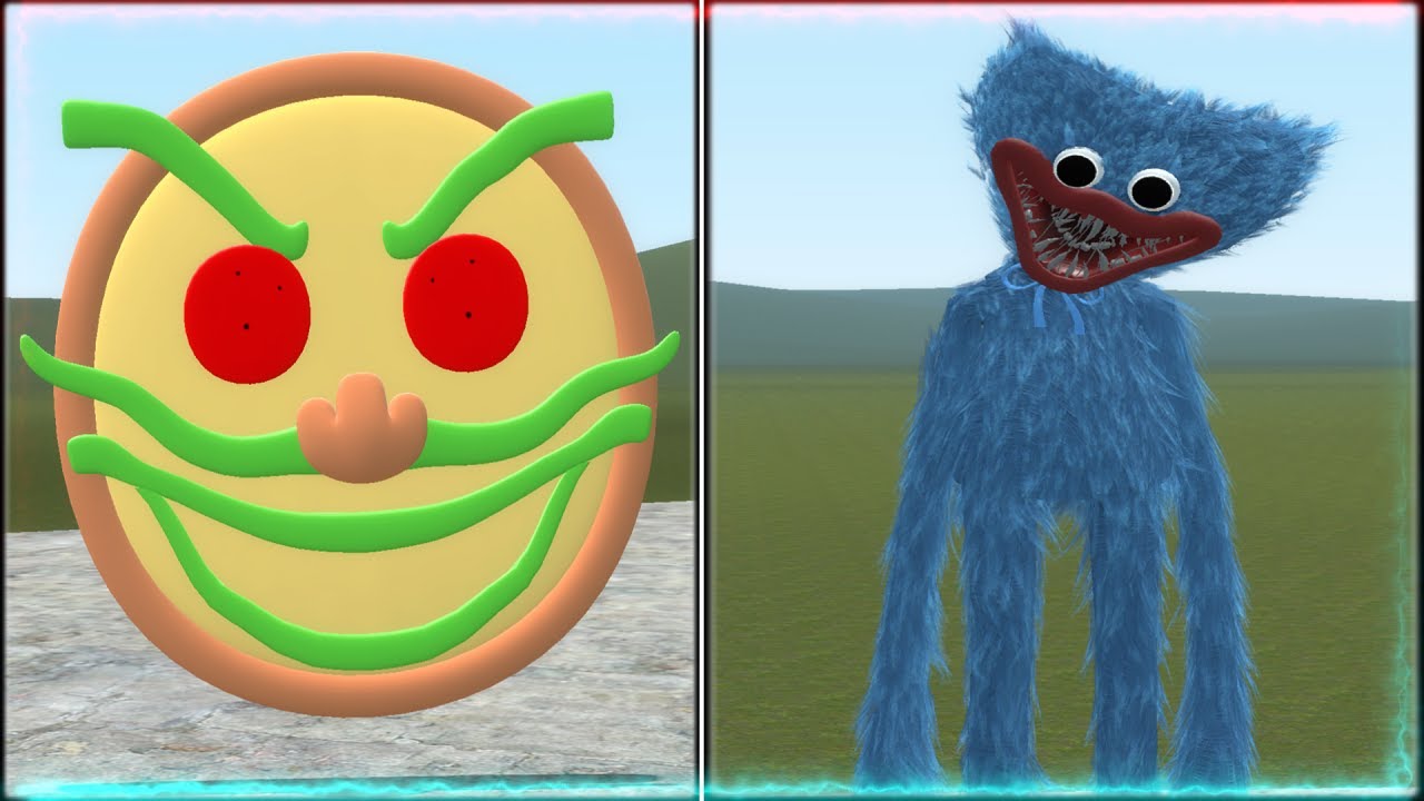 HUGGY WUGGY CHARACTER VS PIZZA TOWER ENEMIE in Garry's Mod - YouTube