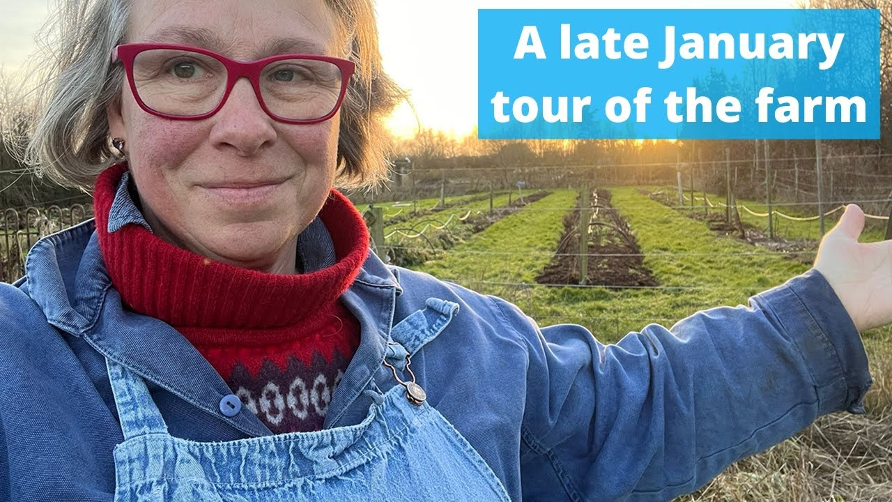 January tour of the flower farm at Common Farm Flowers with Georgie ...