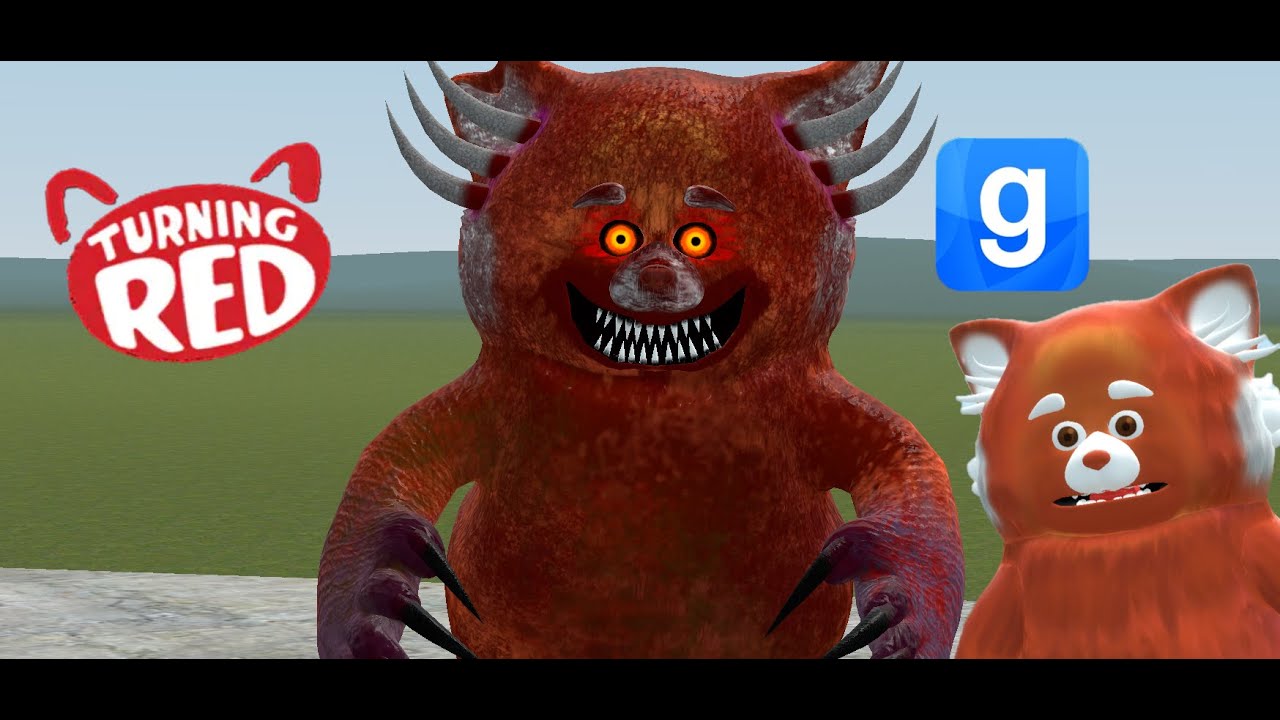 Turning RED! (The Evil PANDA! Garry's Mod!) - YouTube