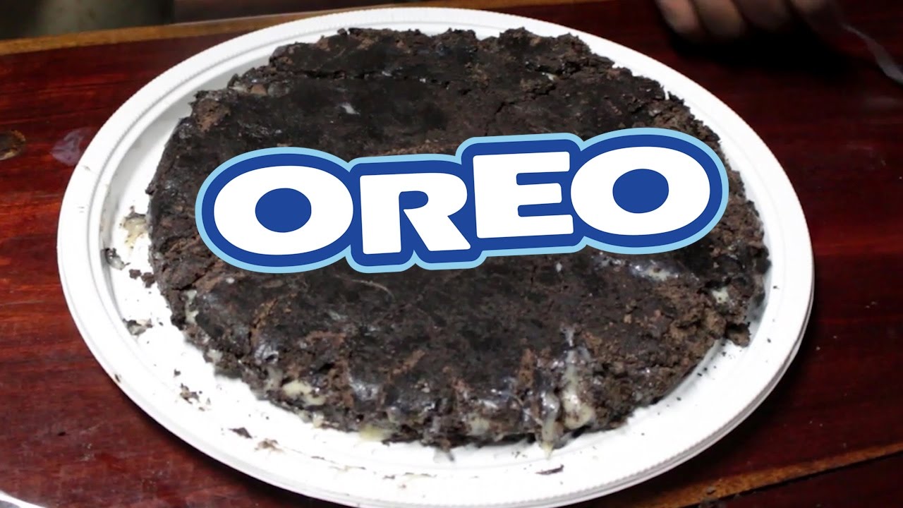 COMO FAZER OREO GIGANTE - YouTube