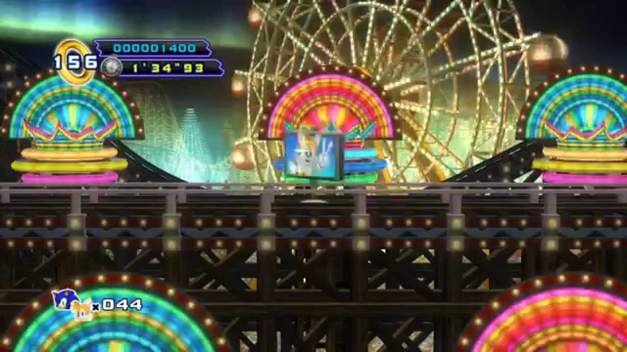 Sonic The Hedgehog 4 Episode II - Sonic Coaster Rails - YouTube