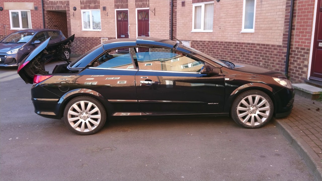 Astra Twintop Roof Opening - YouTube