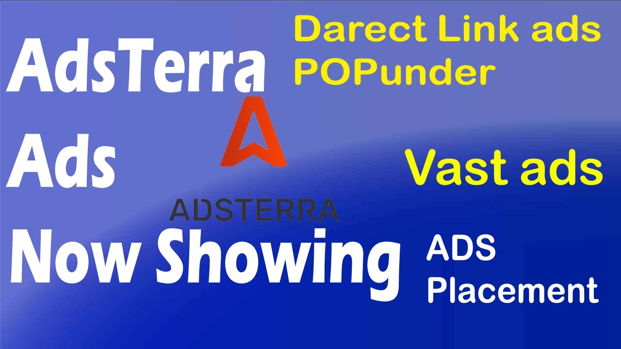 Adsterra ads Not showing issue solutions - vast ads placement - YouTube