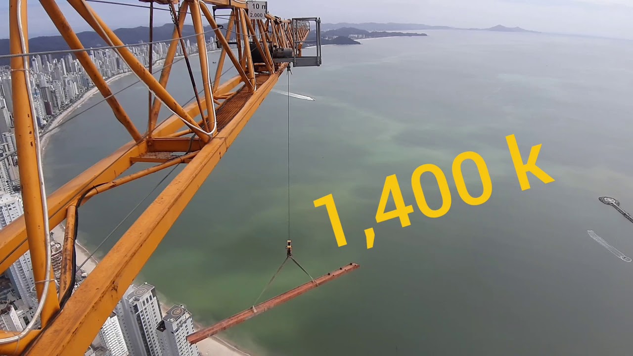 Movimentação de carga suspensa yachthouse - YouTube