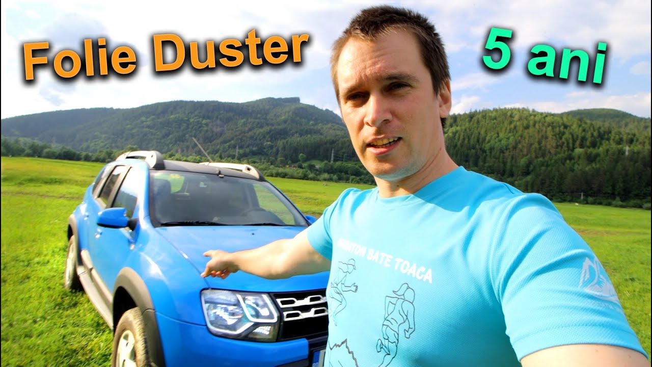 Folie (colant) de pe Dacia Duster dupa 5 ani? - YouTube