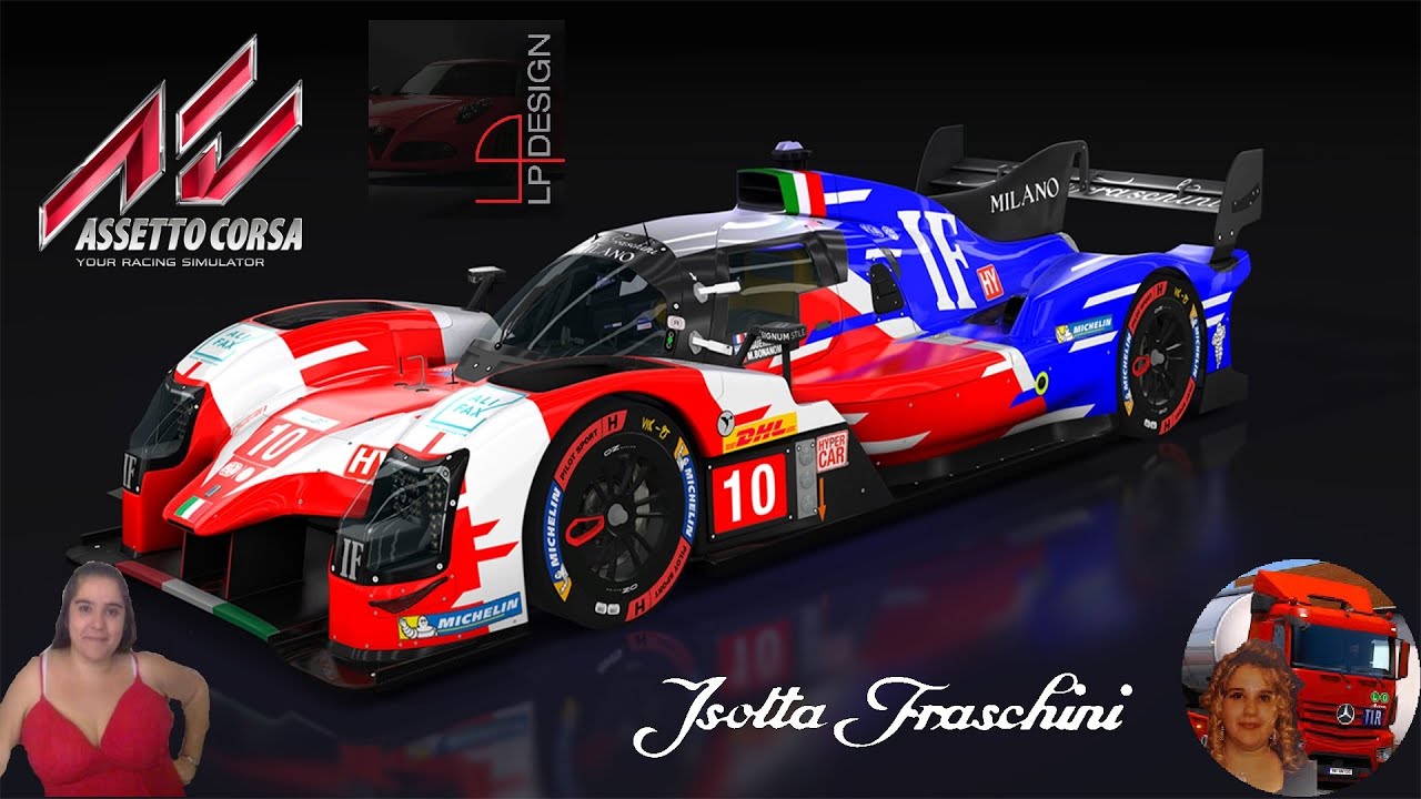 Assetto Corsa Isotta Fraschini LMH LP Design ISO LMH FIA WEC 2024 ...