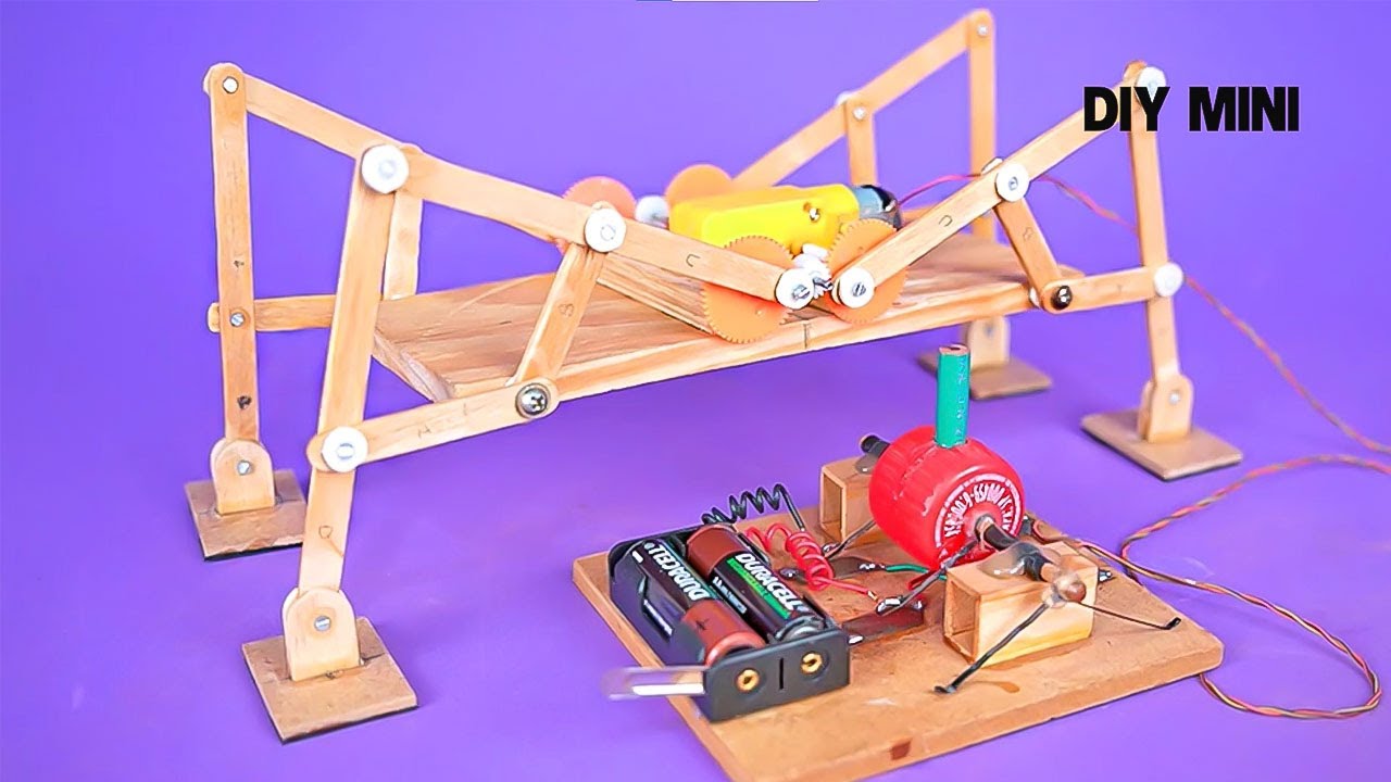 How to Make an Amazing Electric Invention made with recyclable ...