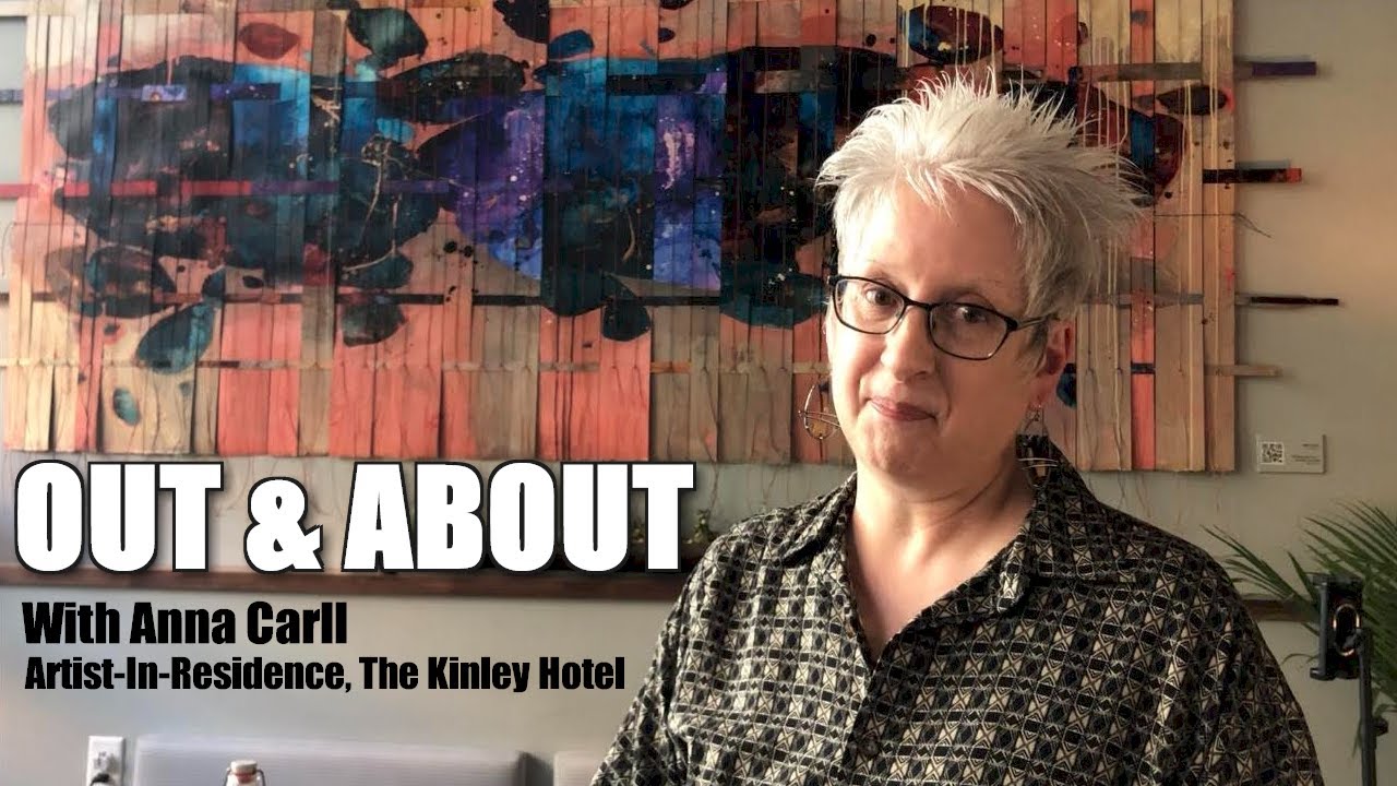 Out & About with artist Anna Carll - YouTube