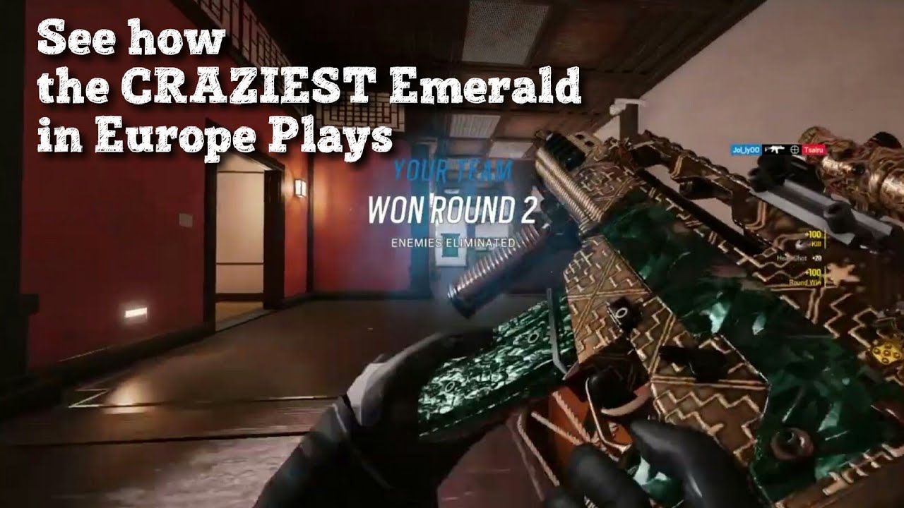 Europe CRAZIEST Emerald - Rainbow Six Siege - YouTube