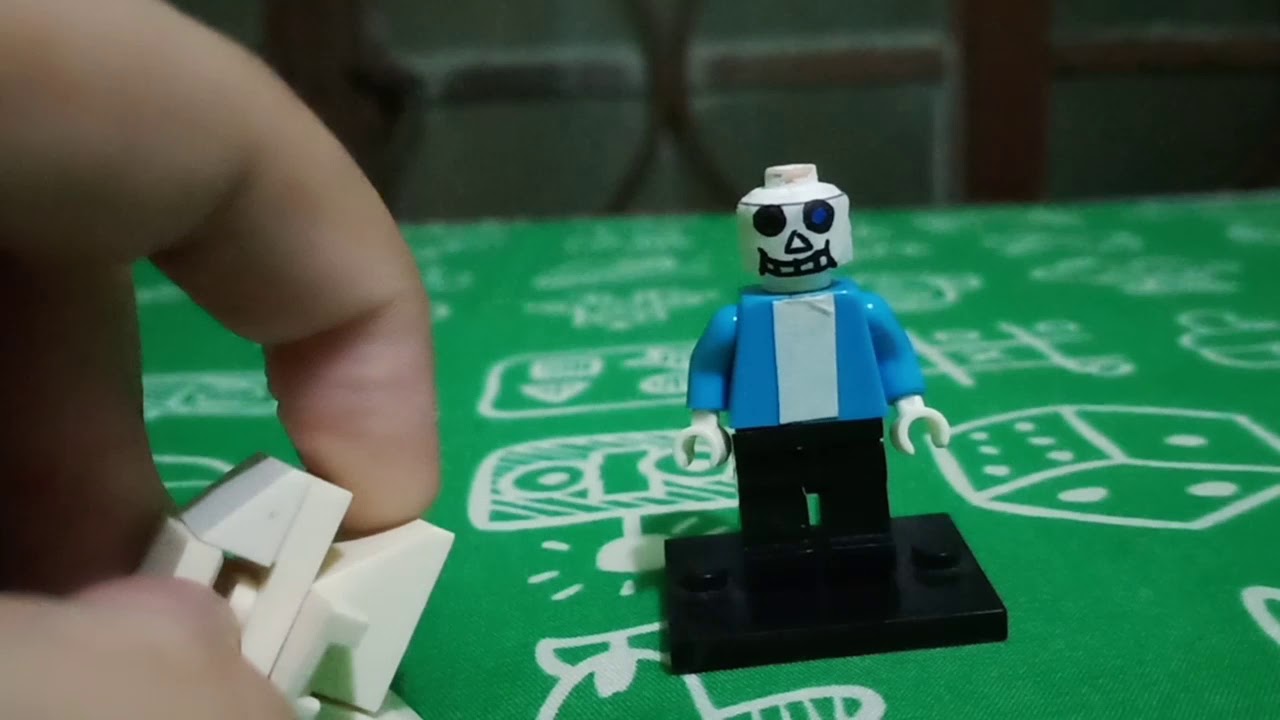 My custom lego Sans - YouTube