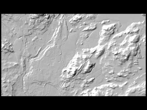 Test with different Z factors in GDALs gdaldem hillshade - YouTube